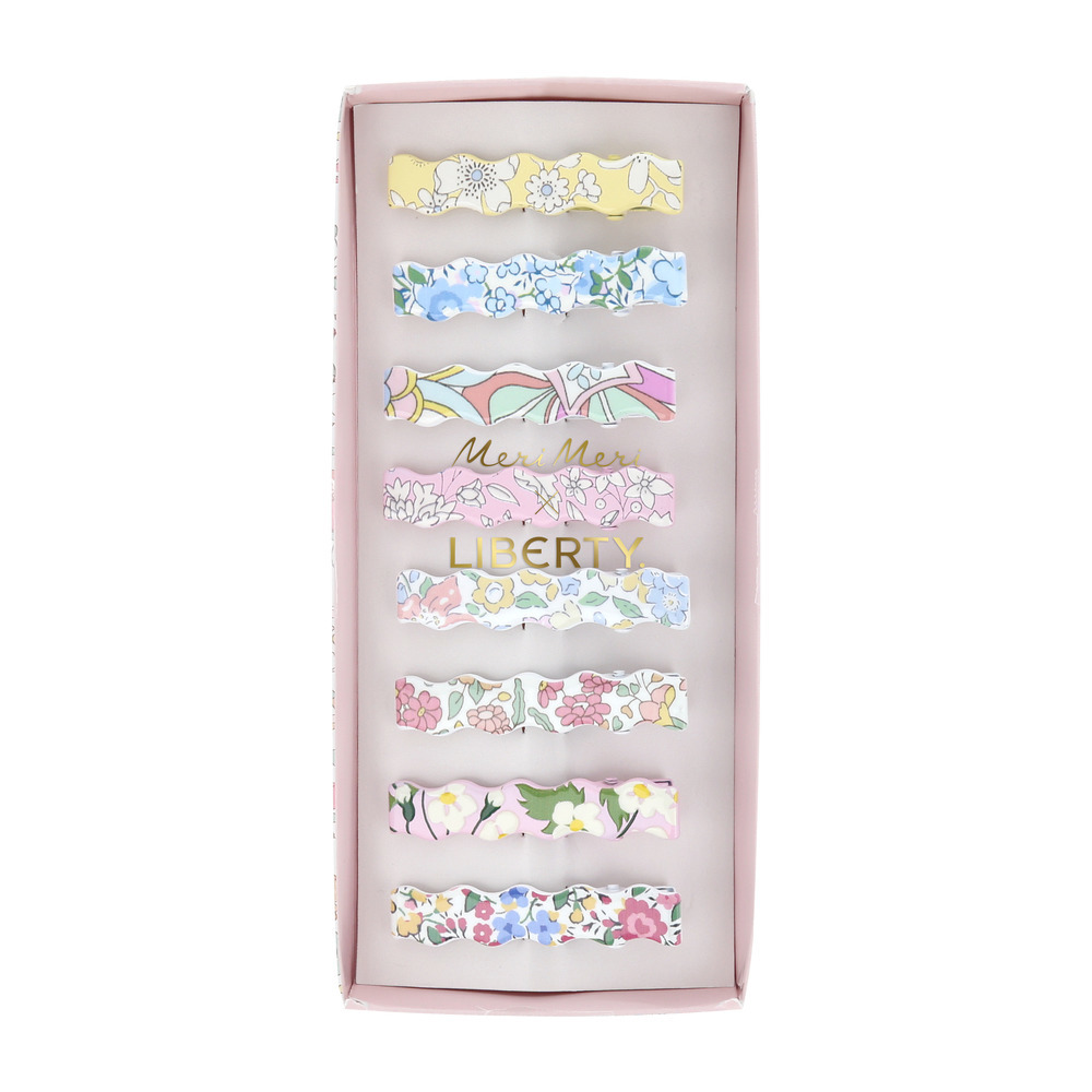 Liberty wavy hair clips - The Blue Robin